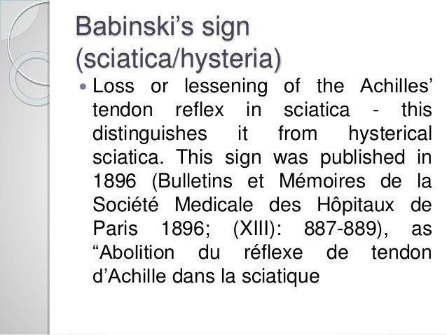 Babinski Sign