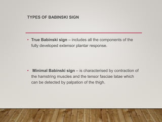 Babinski Sign | PPT