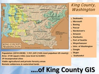 A Day in the Life of King County GIS | PDF