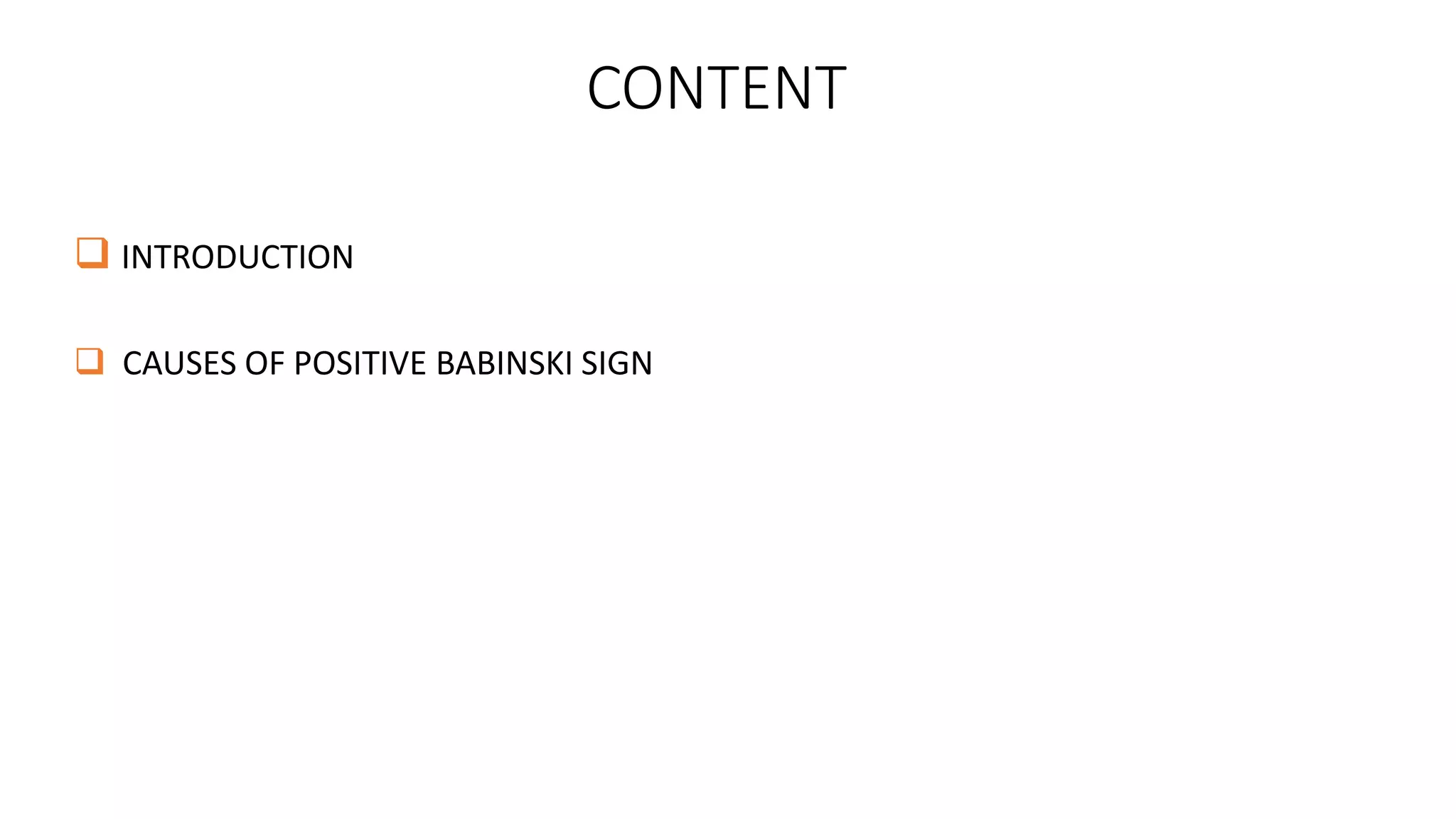Babinski sign | PDF