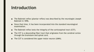 Babinski sign and related signs.pptx | Death, Injury, or Military ...