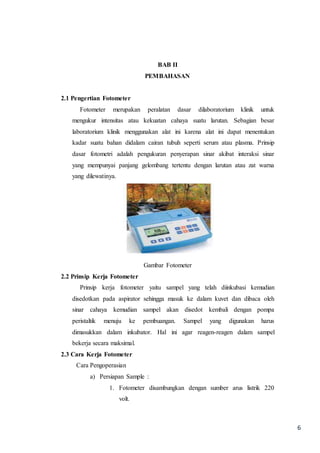 makalah fotometer | DOCX