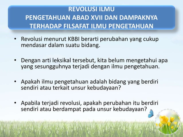 FILSAFAT ILMU PENGETAHUAN | PPTX