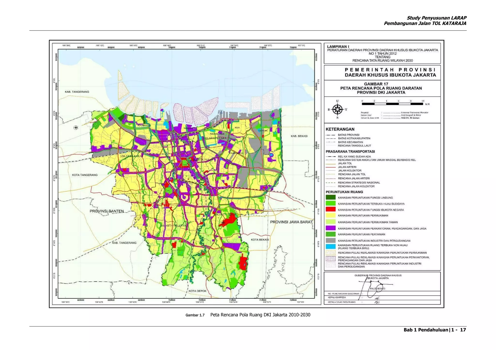Study LARAP Tol KATARAJA - KAMAL MUARA-RAJEG | PDF