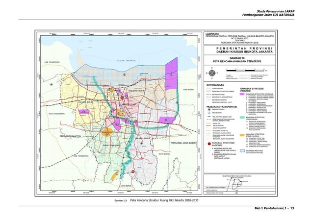 Study LARAP Tol KATARAJA - KAMAL MUARA-RAJEG | PDF