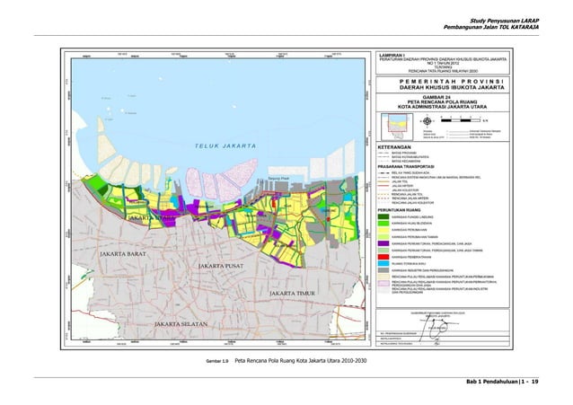 Study LARAP Tol KATARAJA - KAMAL MUARA-RAJEG | PDF