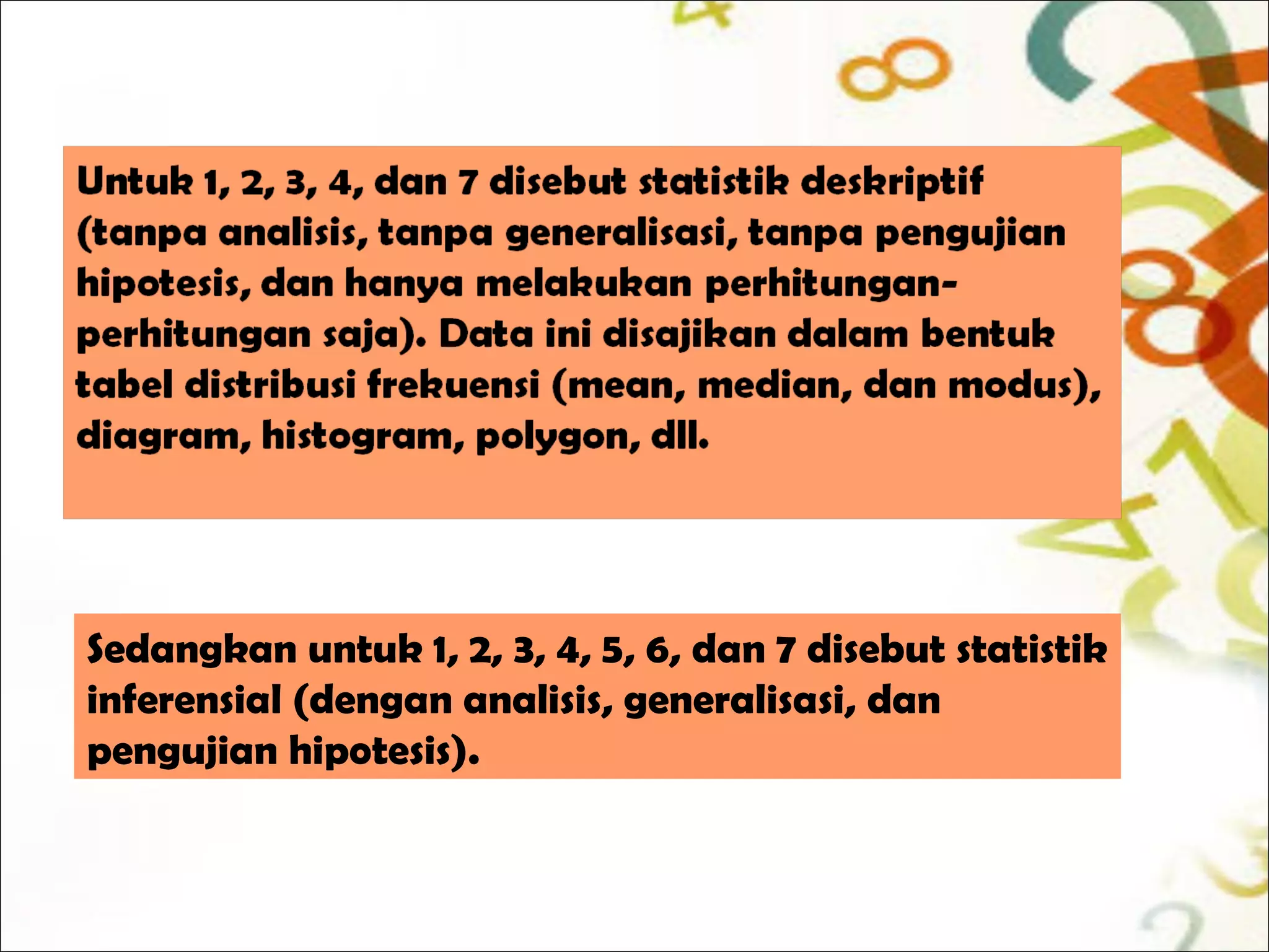 Pengertian Statistika dan Macam macam Data | PPT