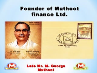ppt on Muthoot finance | PPT