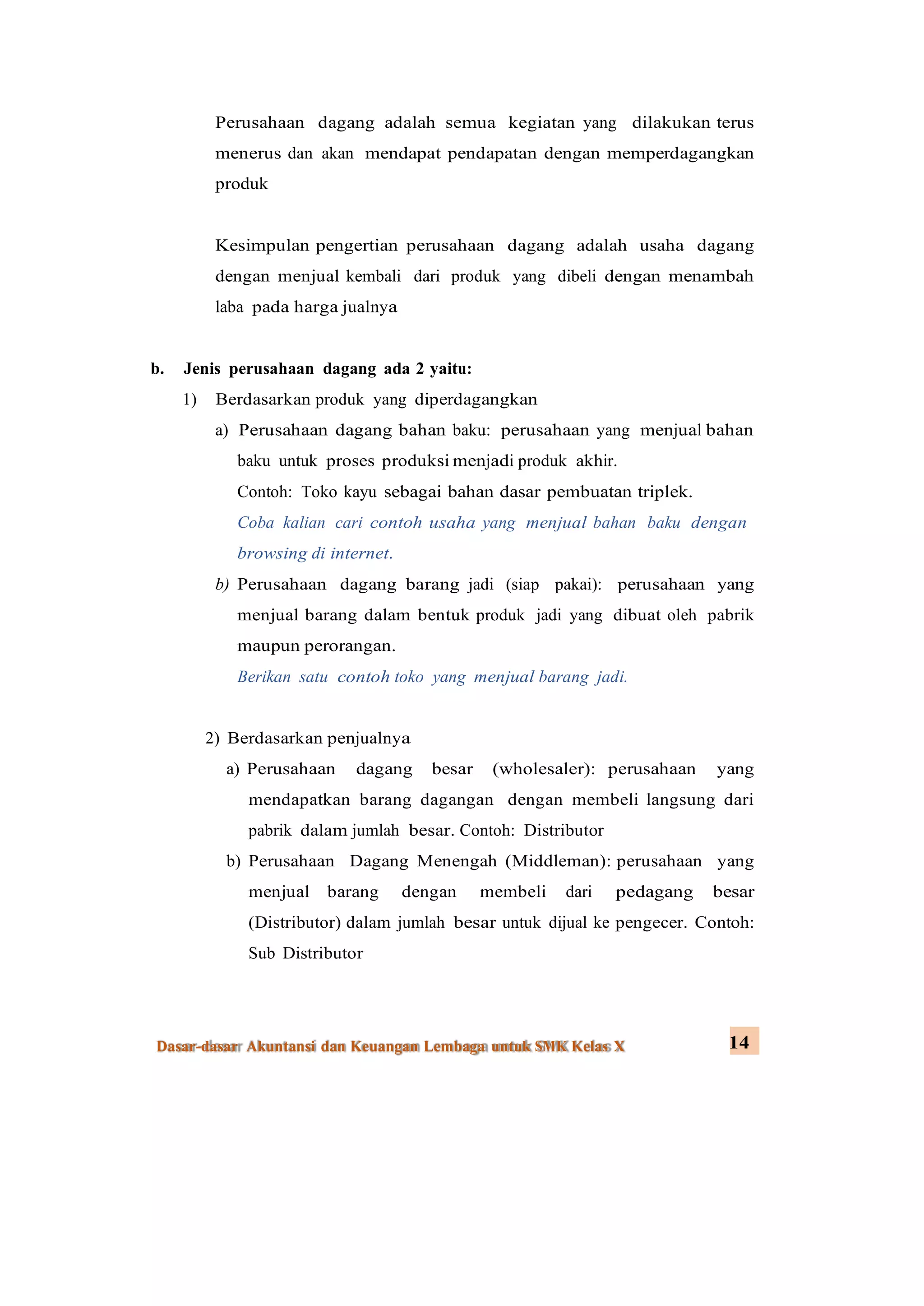 Bab i proses bisnis di bidang akuntansi | PDF