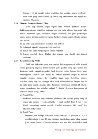 MAKALAH UJI WIDAL | DOCX
