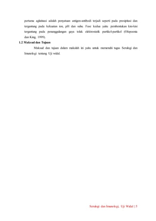 MAKALAH UJI WIDAL | DOCX