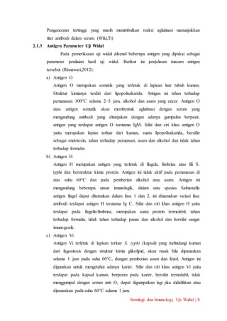 MAKALAH UJI WIDAL | DOCX