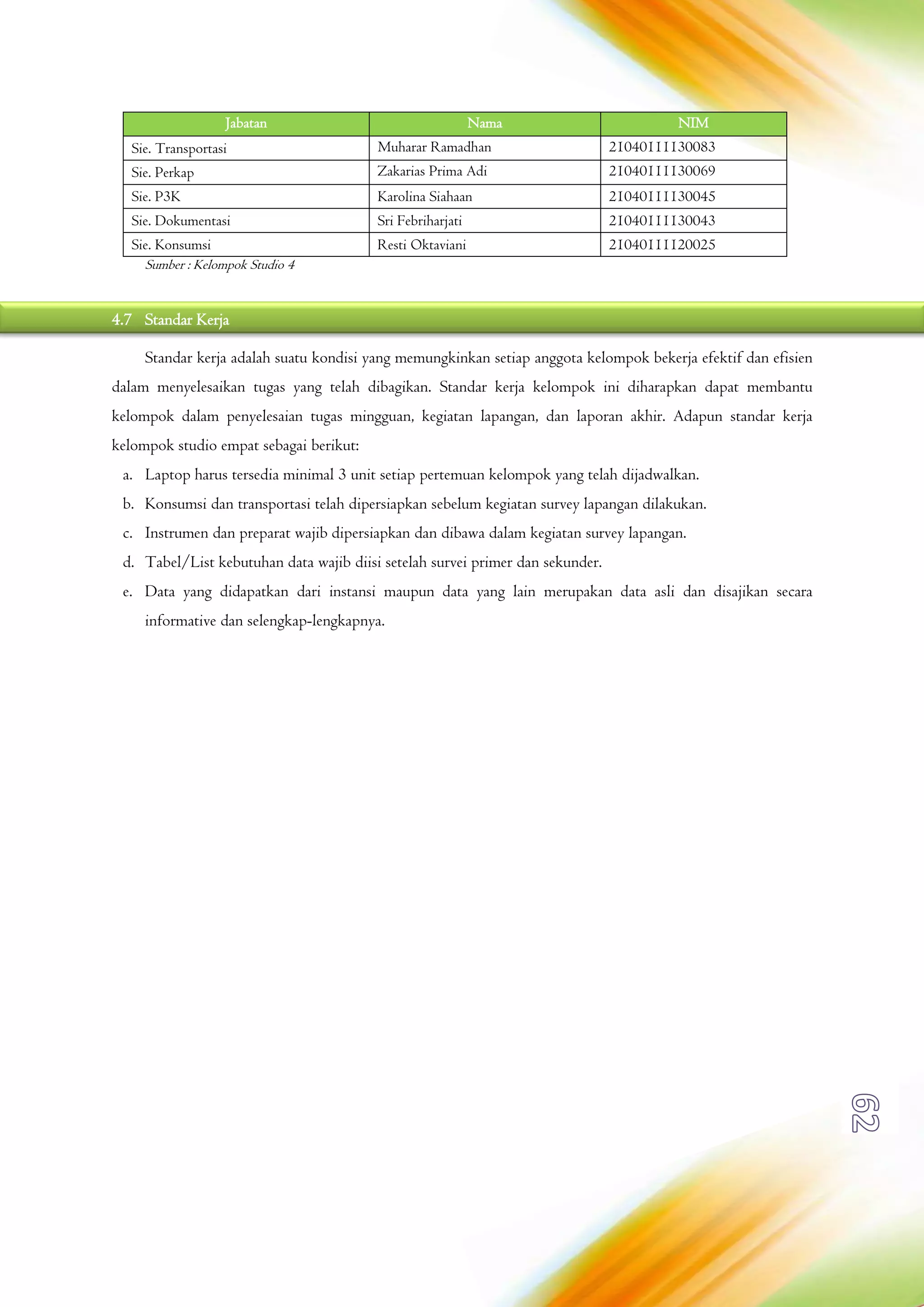 Proposal Teknis Studio Perencanaan Wonogiri Kelompok 4a Bab iv | PDF