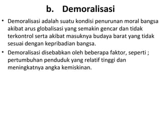 Modermisasi dan Perubahan Sosial Budaya | PPT