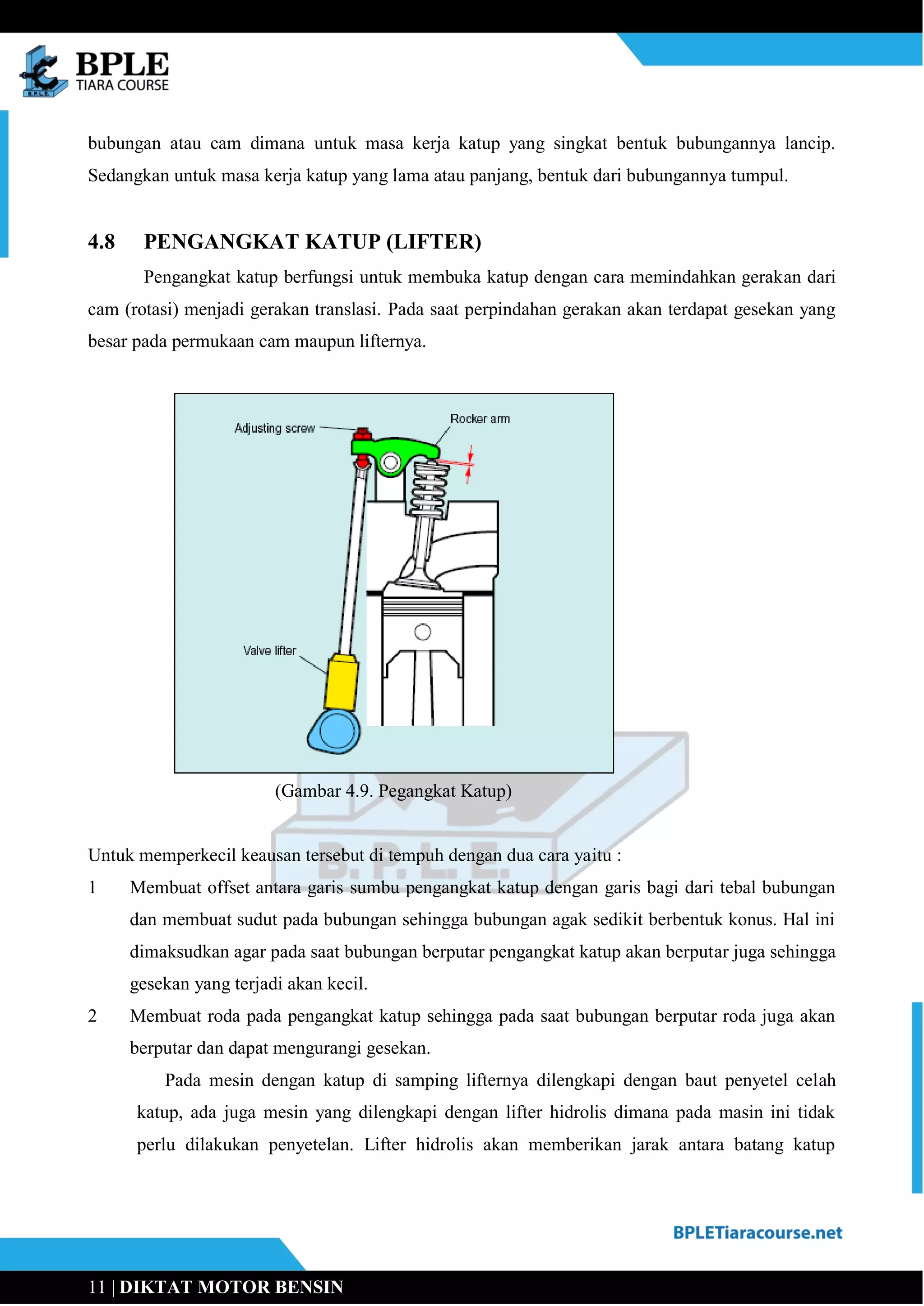 Bab iv. modul i mekanisme katup | PDF