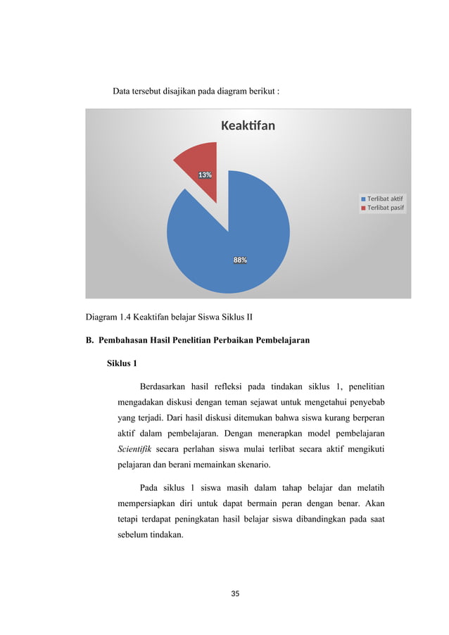 Contoh Dokumen file membuat BAB IV PKP PGSD | PDF