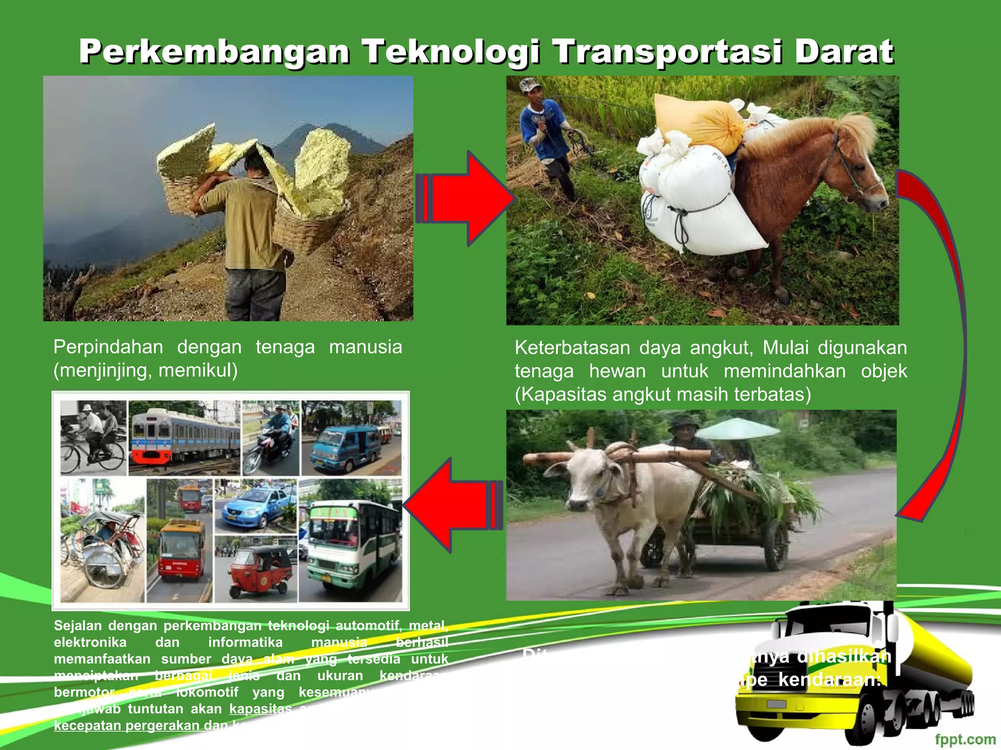Bab iv sistem transportasi darat | PPT