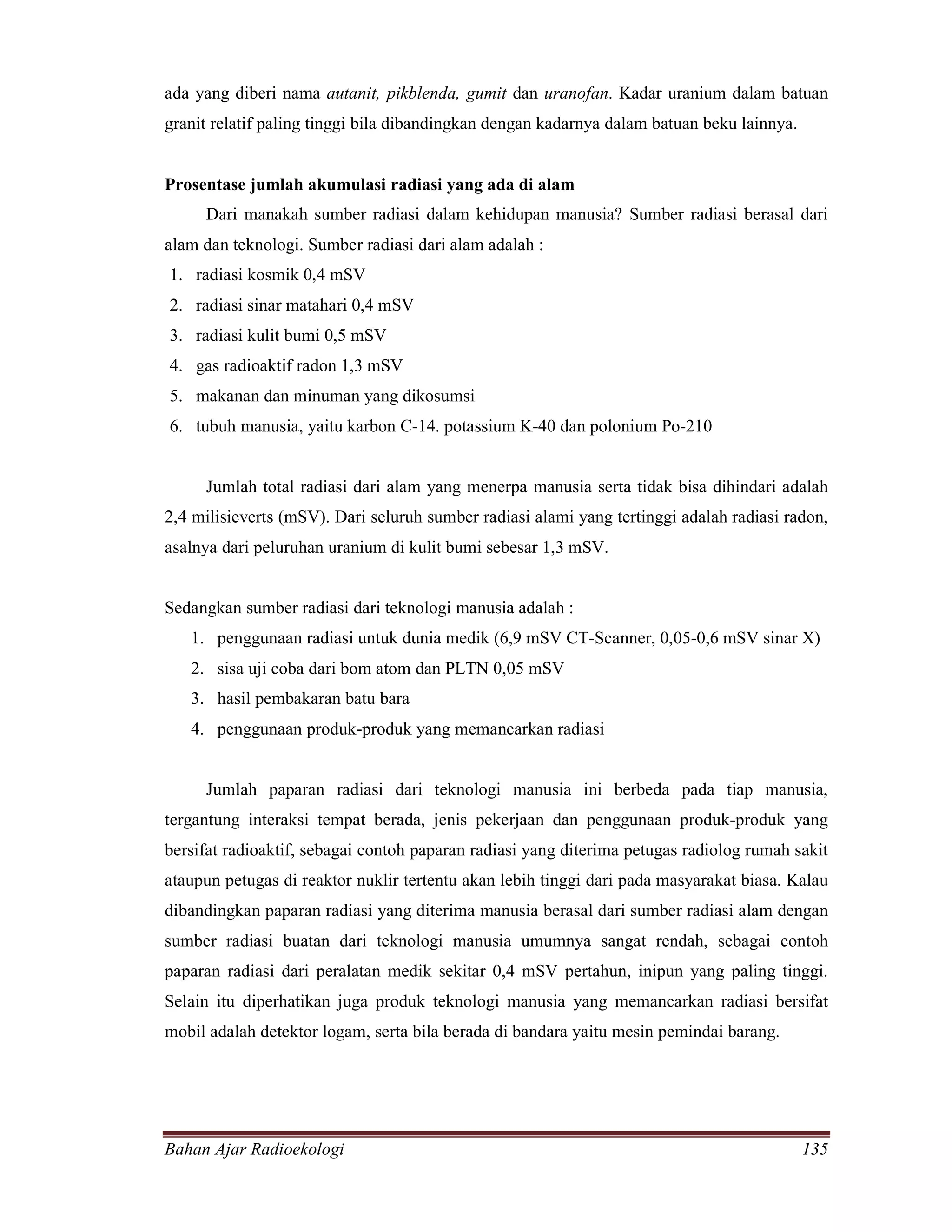 Bab iv.sri dewi sumber-sumber radiasi | PDF