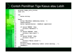 Bab iv struktur pemilihan | PDF