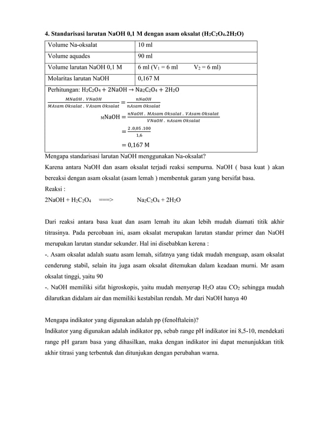 Bab iv asidi alkalimetri | DOCX