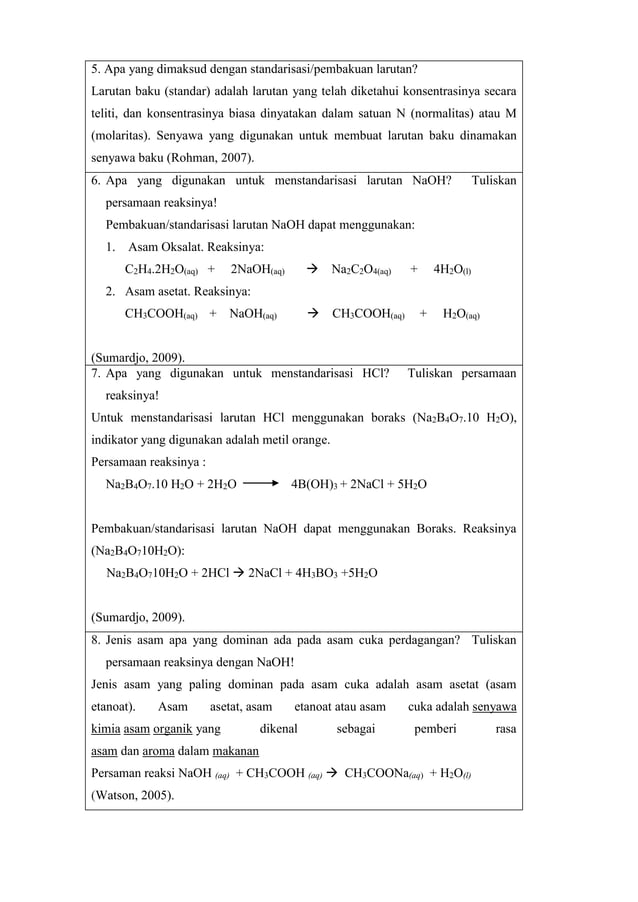 Bab iv asidi alkalimetri | DOCX