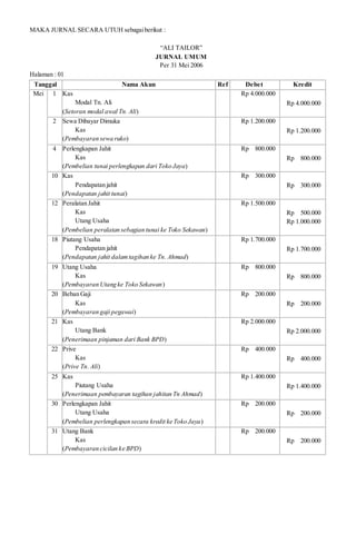 Bab iv jurnal umum | PDF