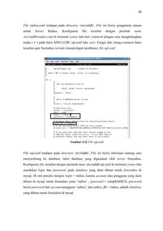 Bab iv Konfigurasi Freeradius2 | DOC