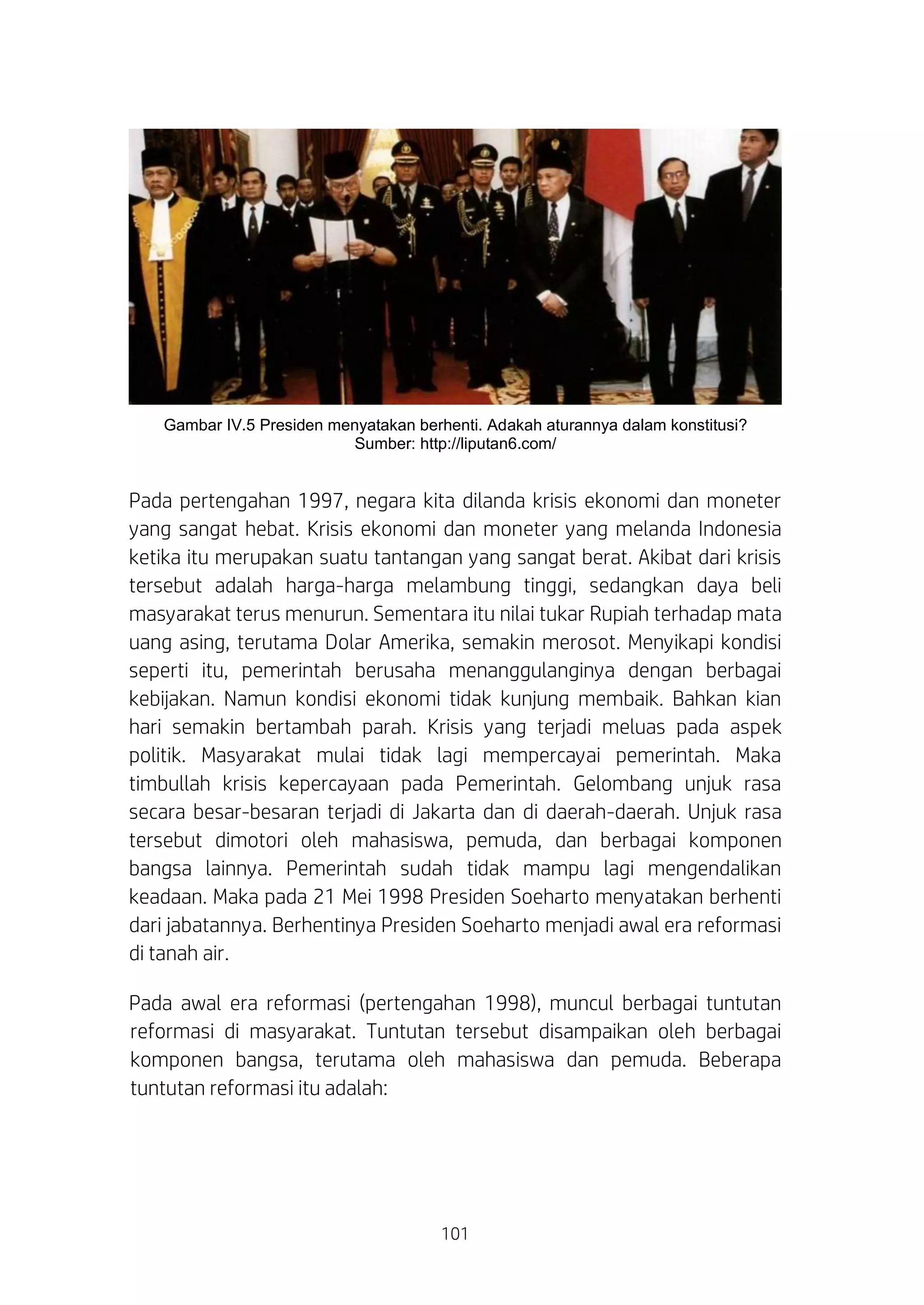 Bab iv nilai dan norma konstitusional uud nri 1945 | PDF