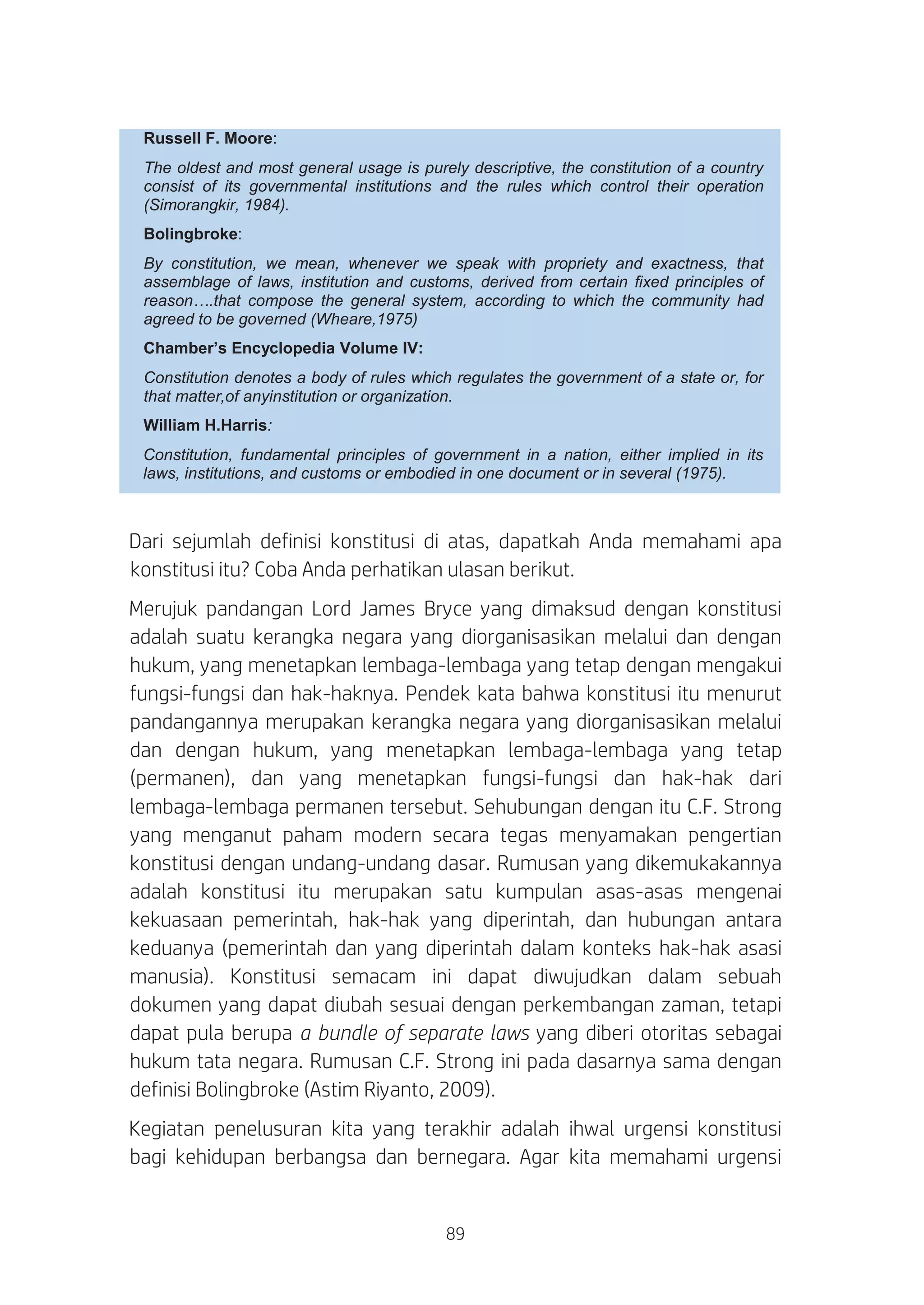 Bab iv nilai dan norma konstitusional uud nri 1945 | PDF