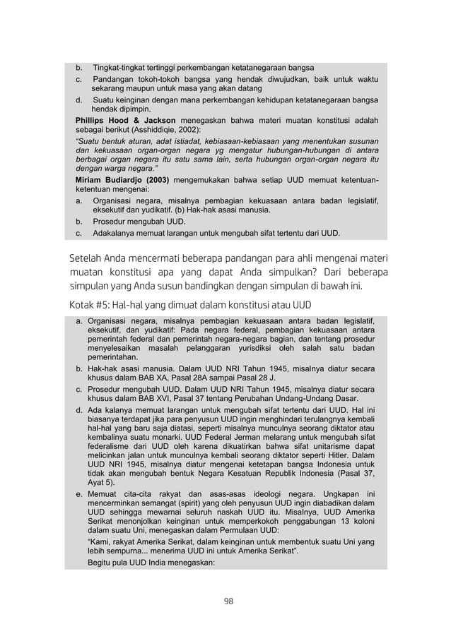 Bab iv nilai dan norma konstitusional uud nri 1945 | PDF