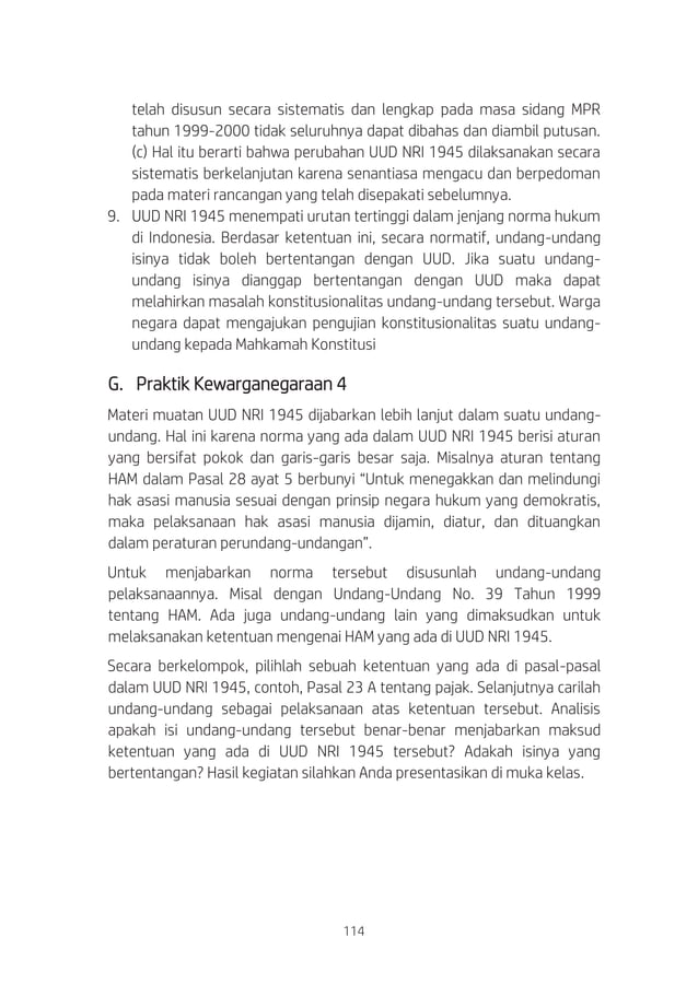Bab iv nilai dan norma konstitusional uud nri 1945 | PDF