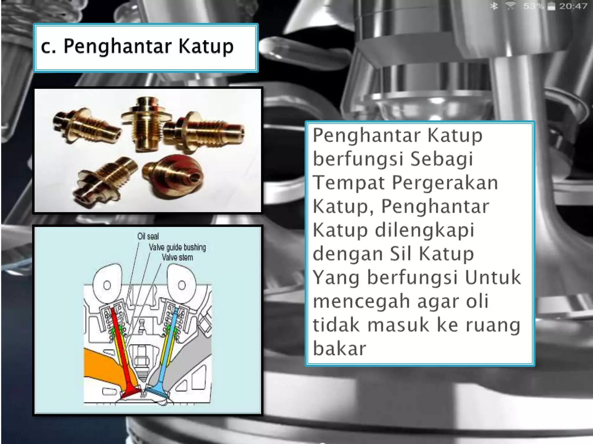 BAB IV : Mekanisme Katup | PPTX