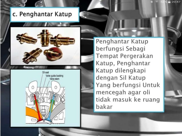 BAB IV : Mekanisme Katup | PPTX