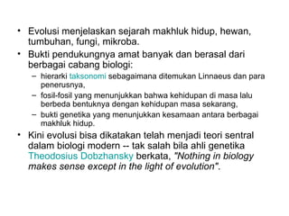 Bab Iv Teori Evolusi (D) | PPT