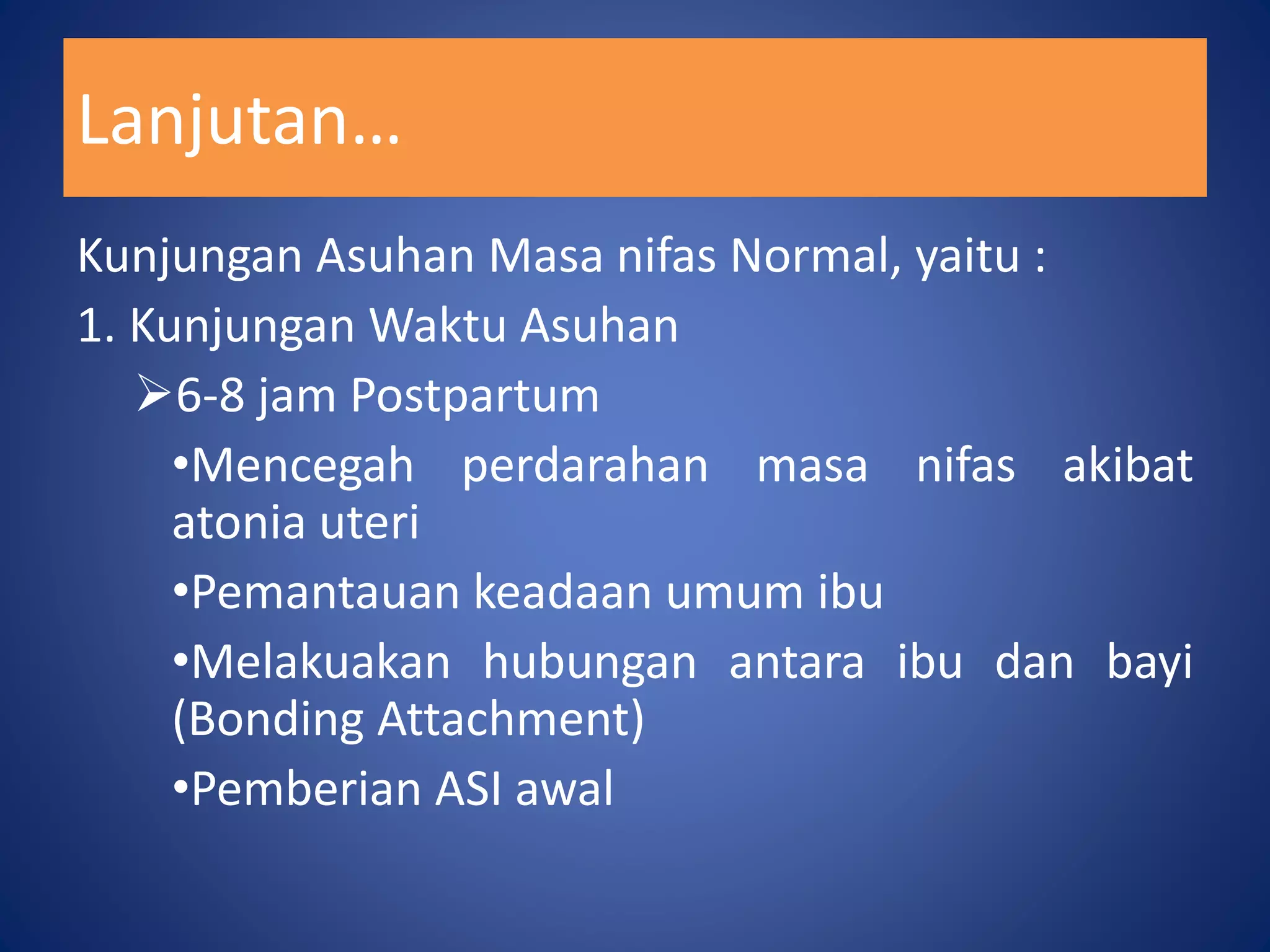 Manajerial Asuhan Kebidanan di Komunitas Baik di Rumah, Posyandu dan ...