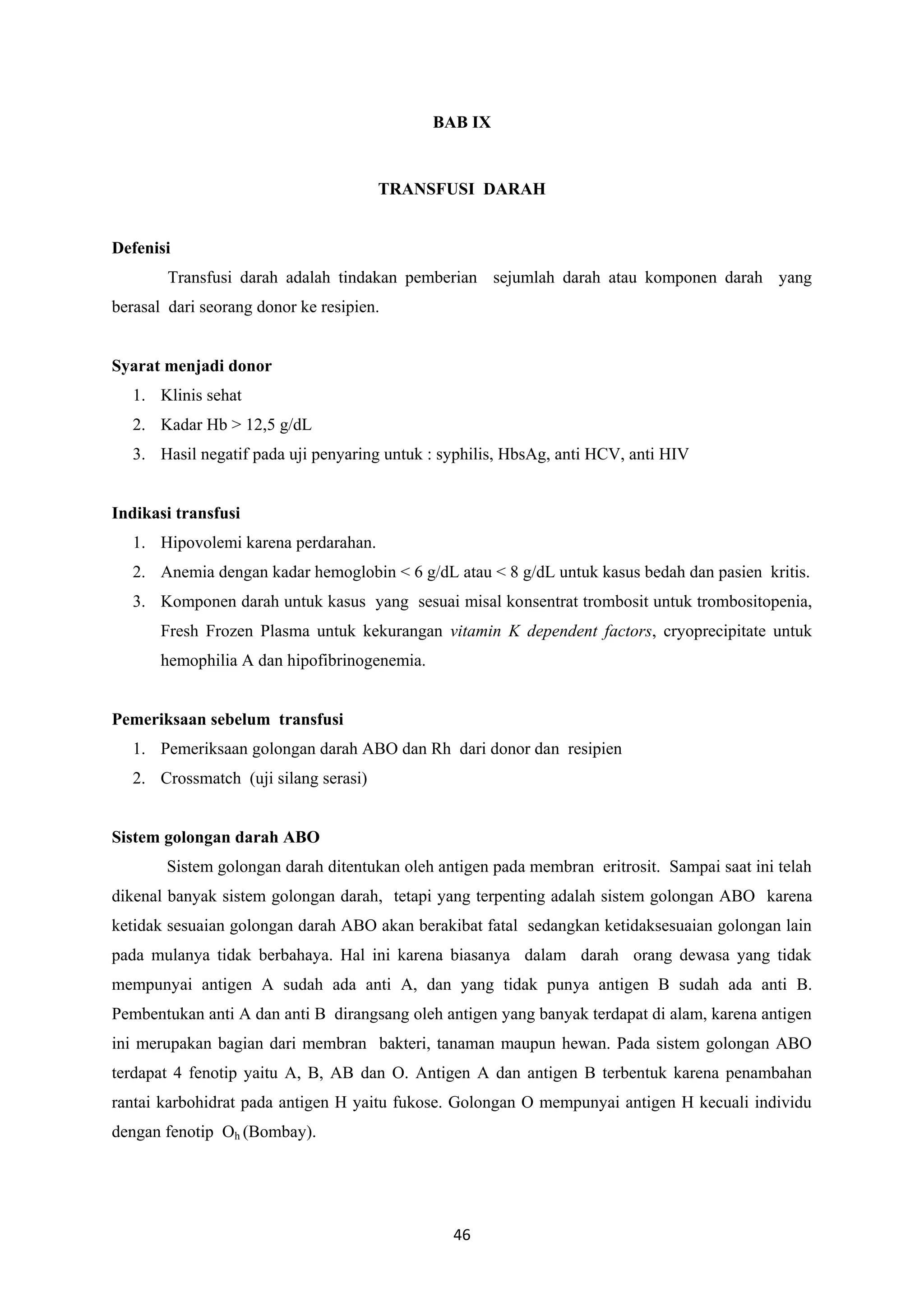Bab ix transfusi_darah | PDF