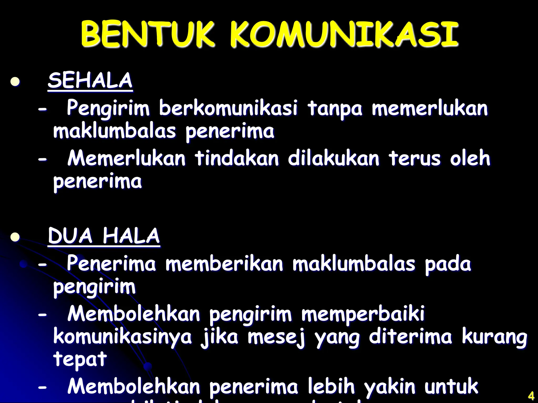 KOMUNIKASI BERKESAN DALAM PENGURUSAN ORGANISASI | PPT