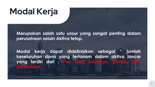 Bab Modal Kerja1 - Manajemen Keuang.pptx