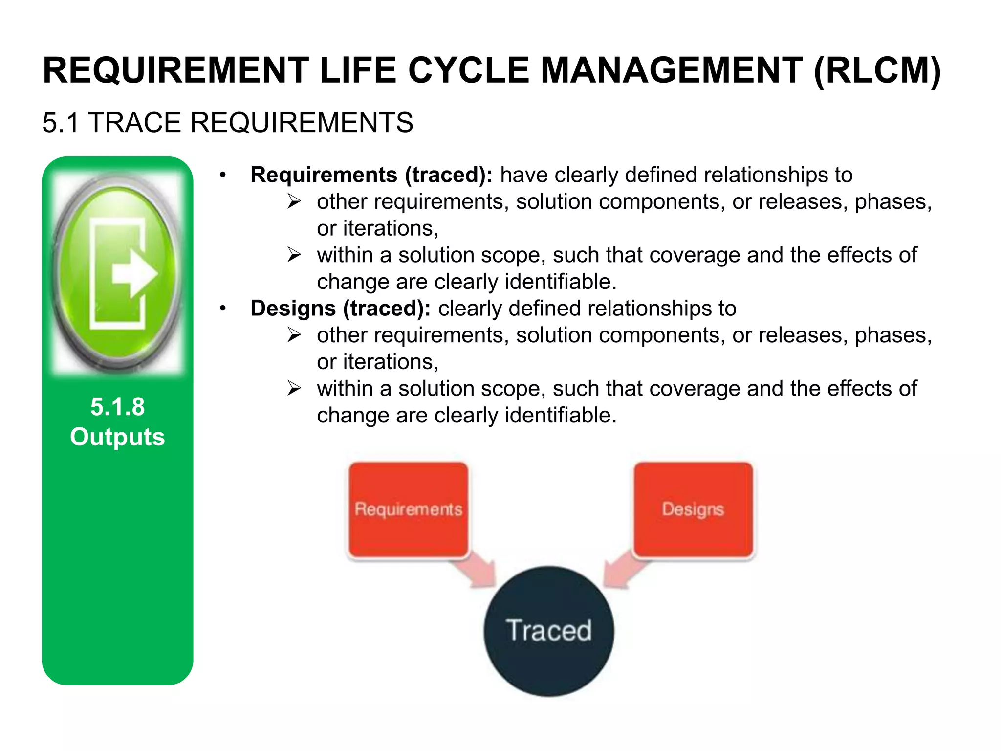 Babok Requirement Life Cycle Management | PPTX