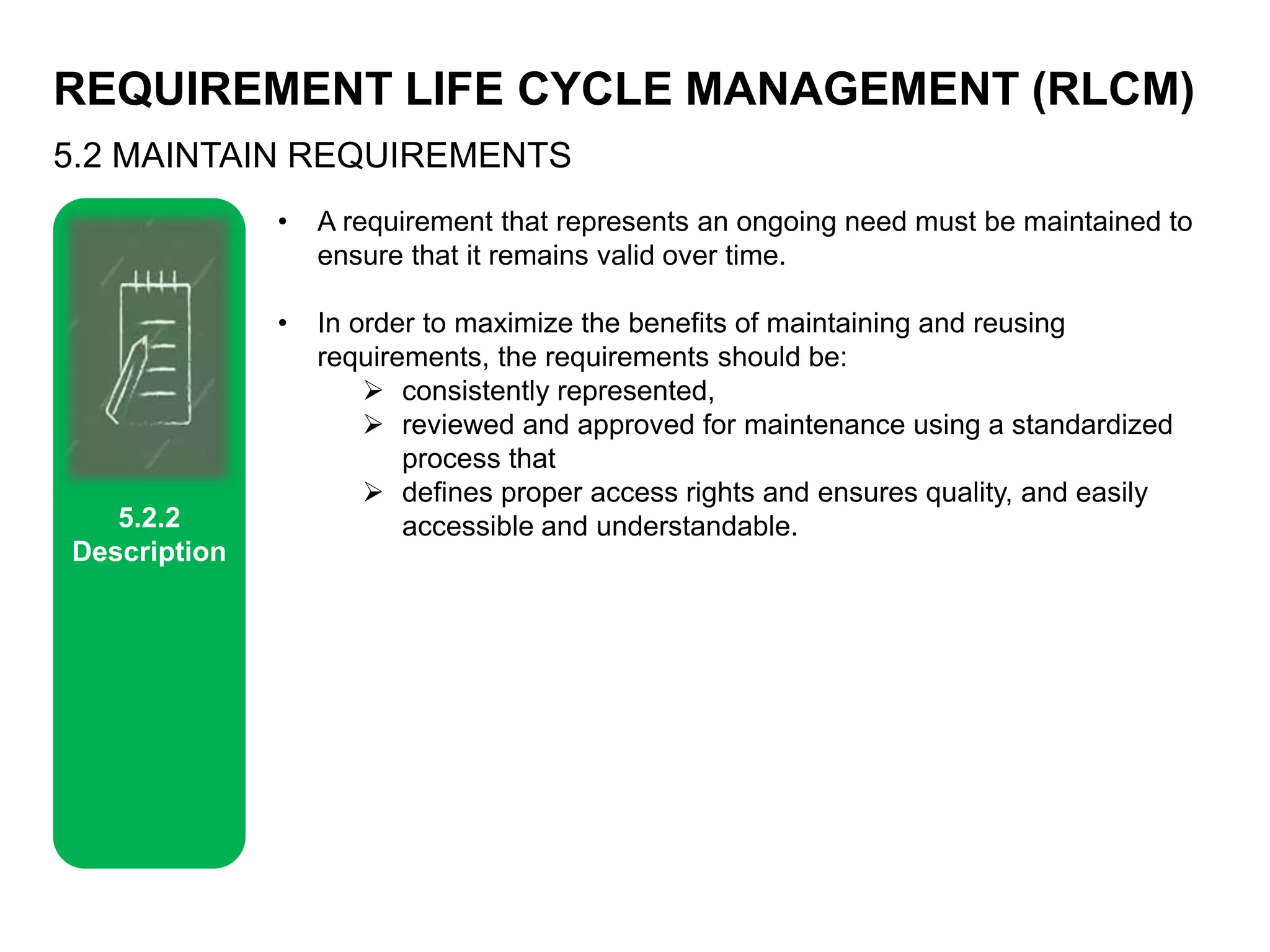 Babok Requirement Life Cycle Management | PPTX