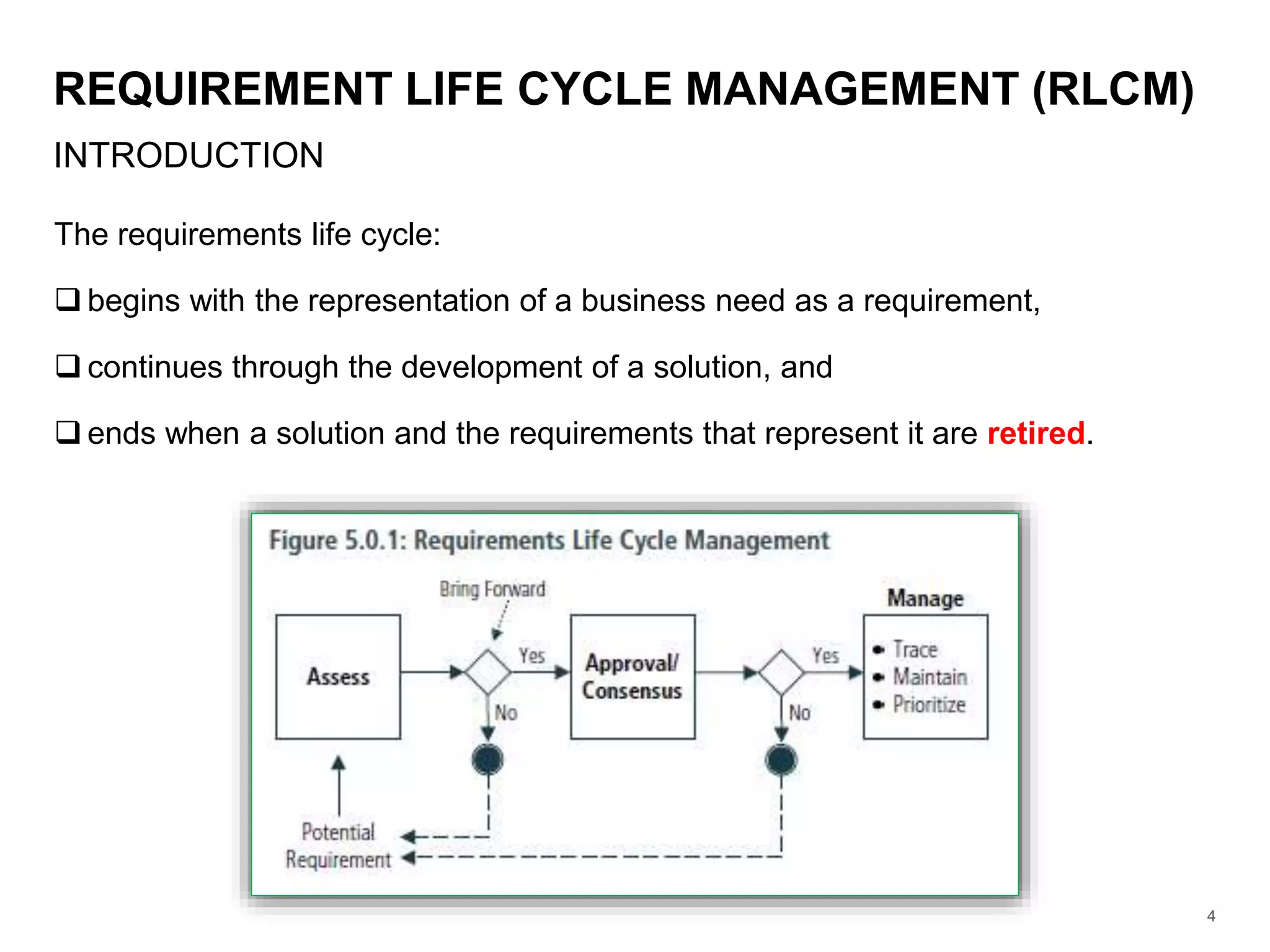 Babok Requirement Life Cycle Management | PPTX