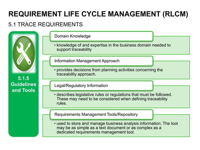 Babok Requirement Life Cycle Management | PPTX