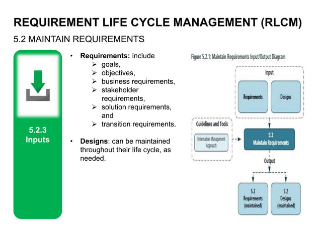 Babok Requirement Life Cycle Management | PPTX