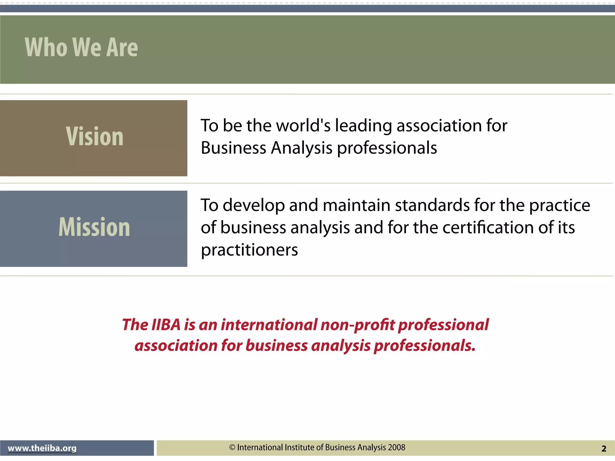 Babok V2 Update | PPT