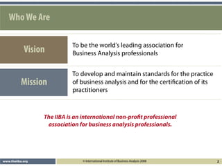 Babok V2 Update | PPT