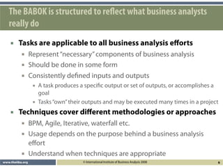 Babok V2 Update | PDF
