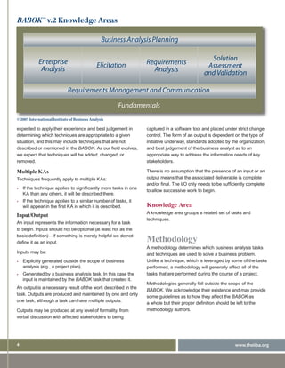 Babok20overview | PDF