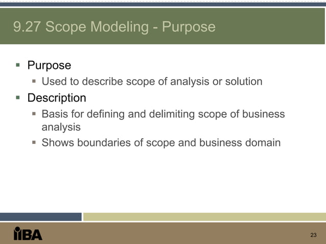 Babok2 chapter9 daxko | PPTX