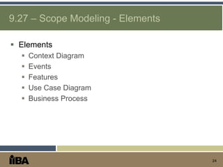 Babok2 chapter9 daxko | PPTX