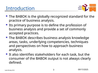 Presentation About My BABOK Analysis.pptx